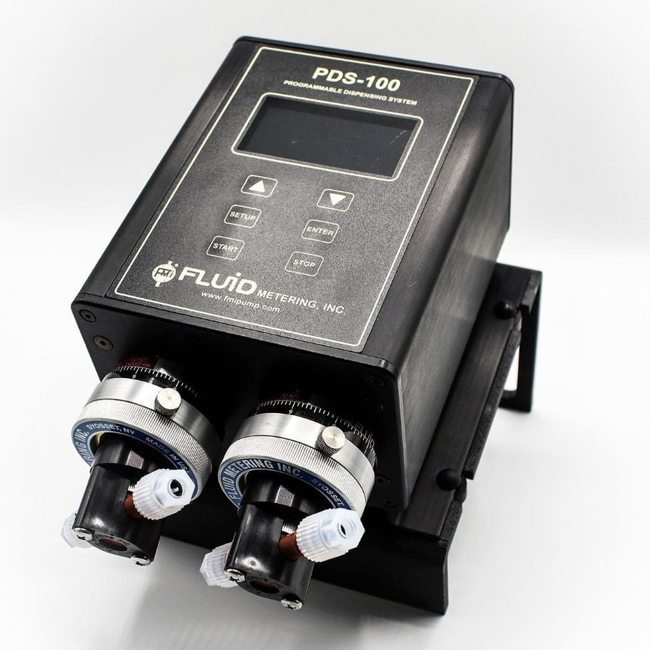 Liquids dosing dispenser - PDS100-2RH-RH00STY - Fluid Metering ...