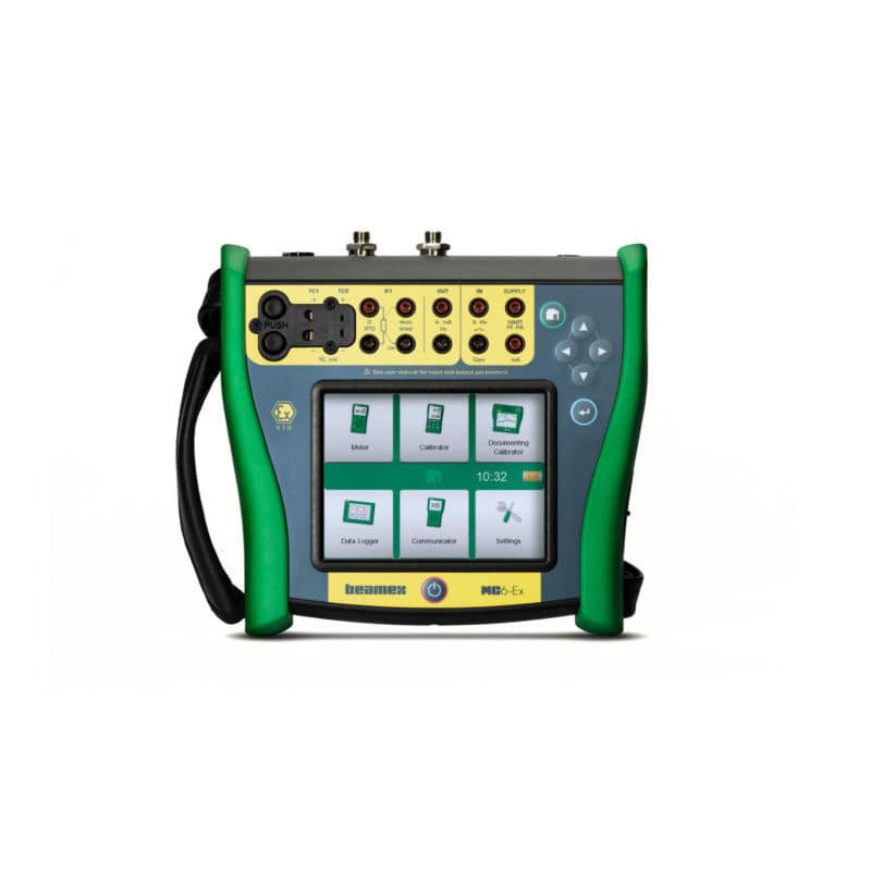 Multifunction calibrator - MC6-Ex - Beamex - pressure / temperature ...