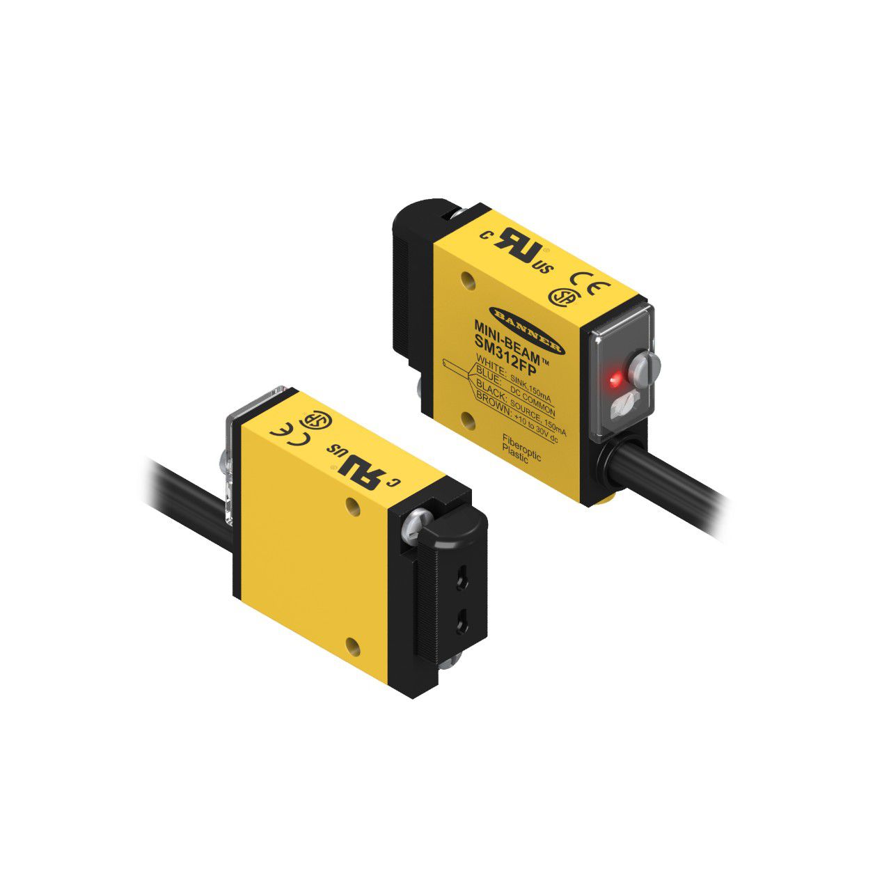 Rectangular photoelectric sensor - MINI-BEAM SERIES FIBER OPTIC ...