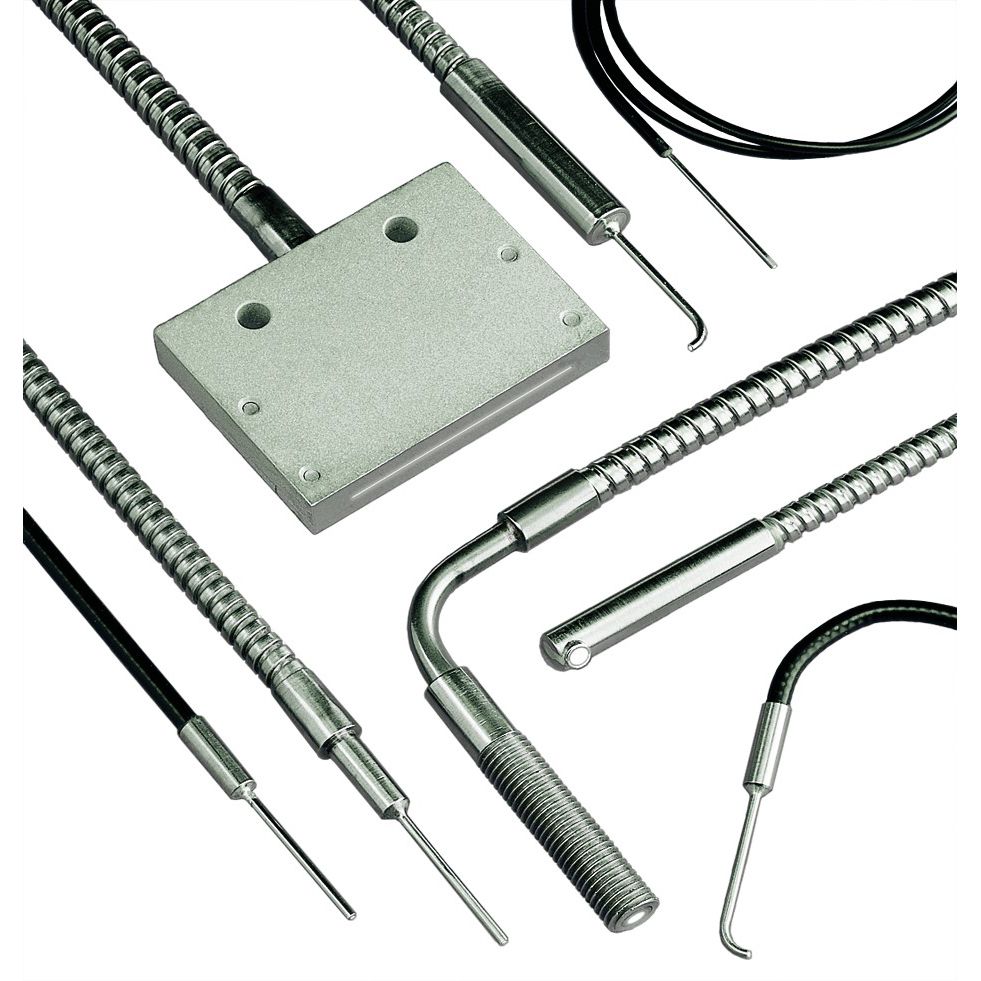 Diffuse reflective photoelectric sensor - GLASS FIBER OPTICS - BANNER ...