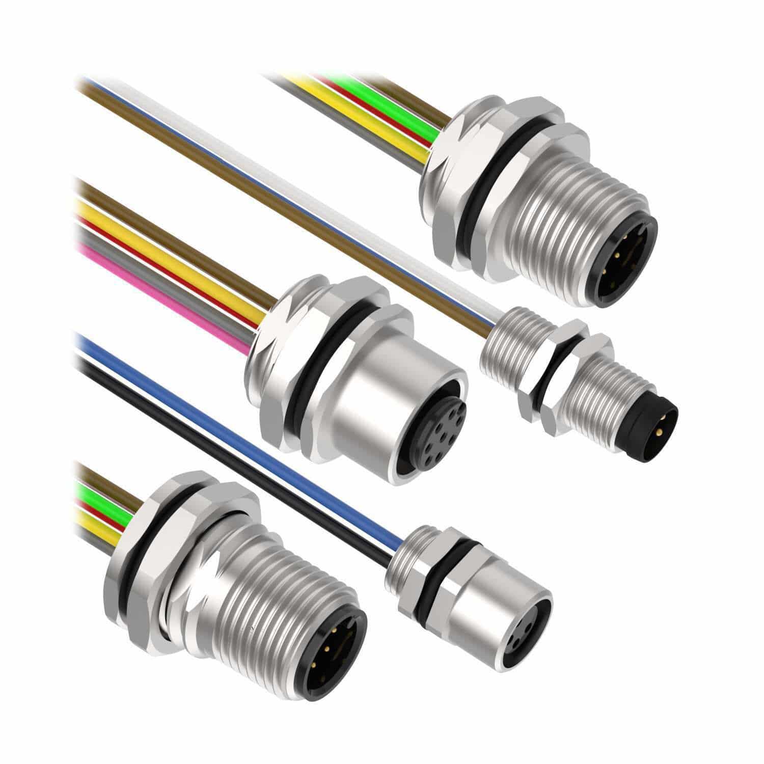 Jam nut receptacle connector - BR Series - BANNER ENGINEERING CORP ...