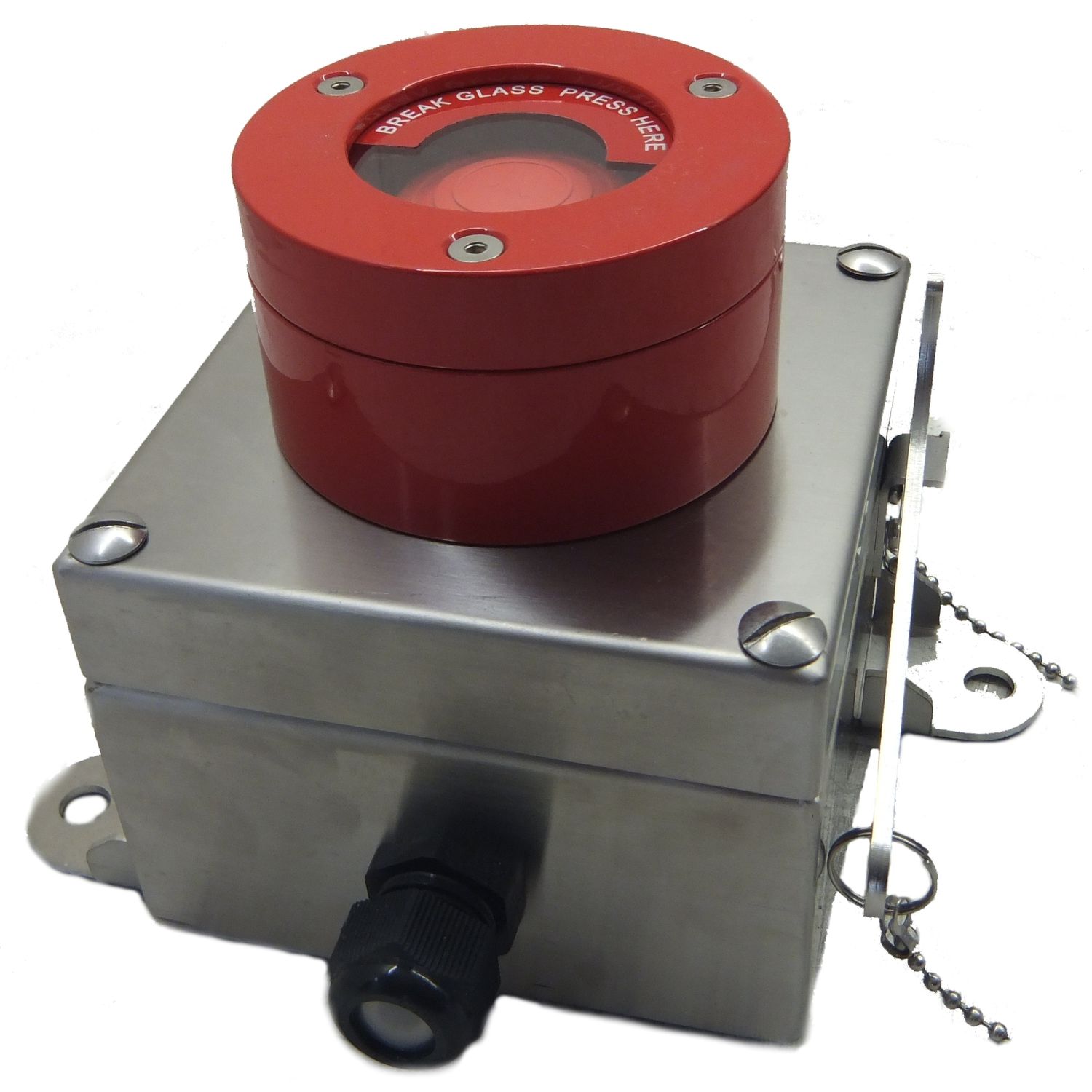 Manual call point for the oil and gas industry / fire alarm / explosion ...