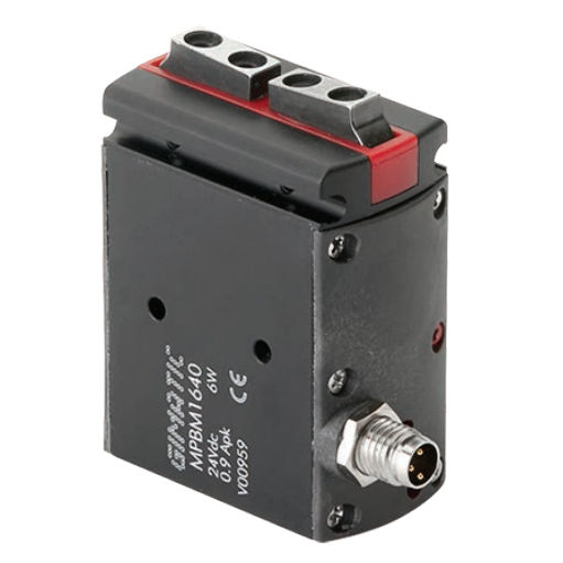 Pneumatic gripper - MPBM series - GIMATIC - electric / angular / 2-jaw