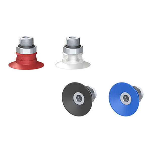 Flat vacuum suction cup - VG.U series - GIMATIC - silicone