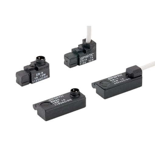 Linear position sensor - NO-LED series - GIMATIC - non-contact / magnetic