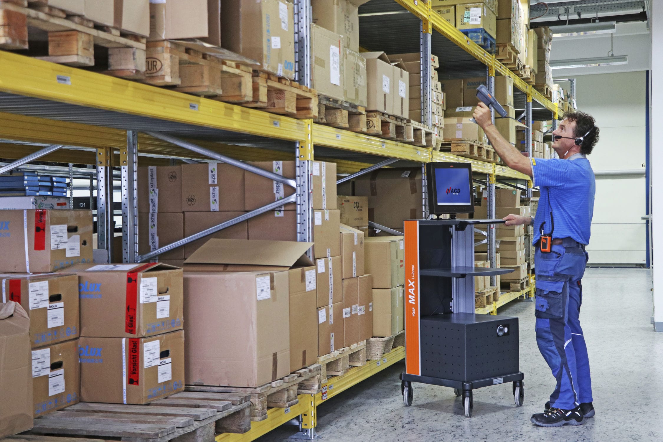 Data workstation - MAX Mobile - ACD Elektronik GmbH - ergonomic ...