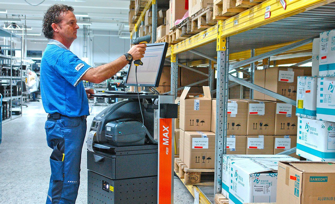 Data workstation - MAX STD - ACD Elektronik GmbH - ergonomic / modular ...