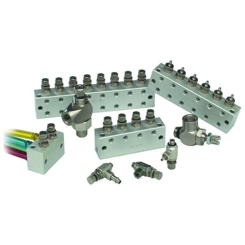 Needle valve - MFC-2 - Clippard - manual / flow control / for water