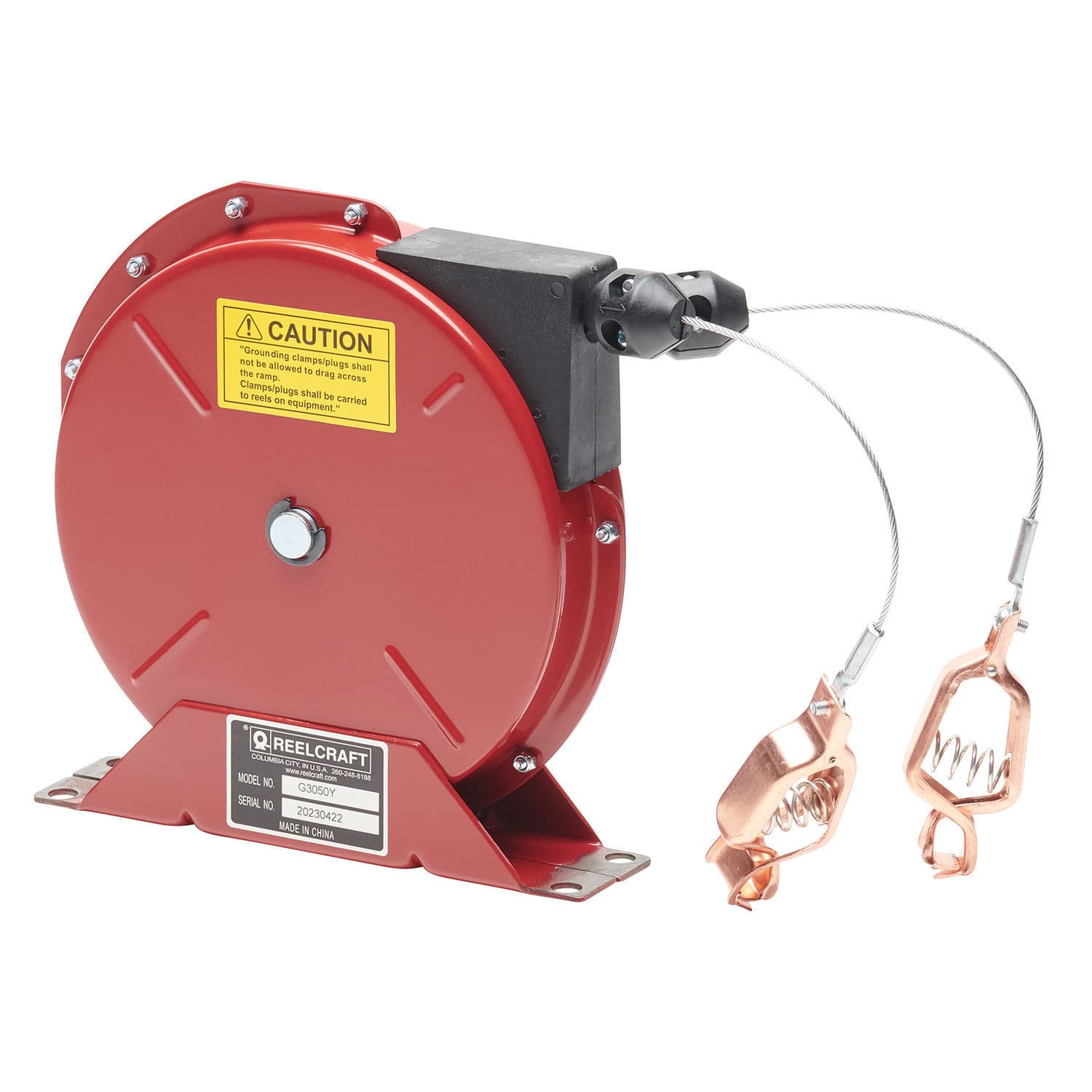 Grounding cable reel - G 3050 Y - Reelcraft Industries, Inc. - self ...