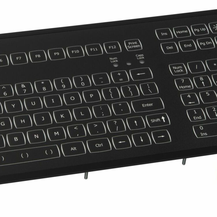 Panel-mount keyboard - KSM103-MC1 series - NSI - with mechanical keys ...