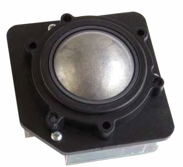 Optical trackball - L50 series - NSI - panel-mount / 2 inch (50 mm) / rugged
