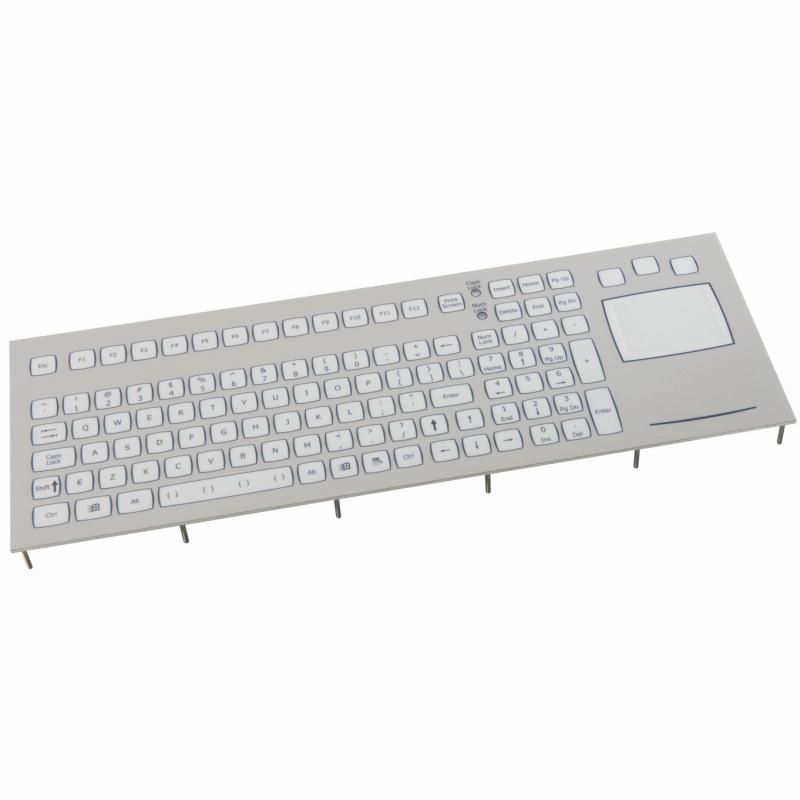 IP65 keyboard - KSTP105 series - NSI - panel-mount / with mechanical ...