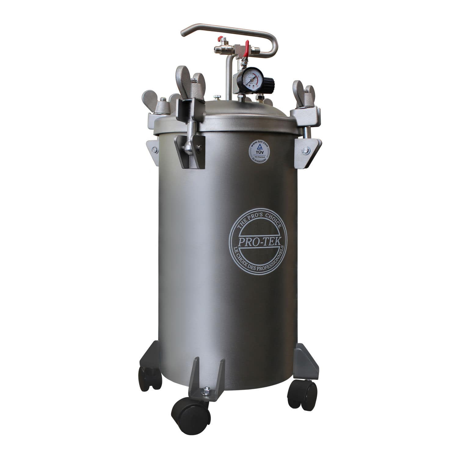 Paint tank - 7560-ESS - Pro-Tek - stainless steel / pressure / vertical