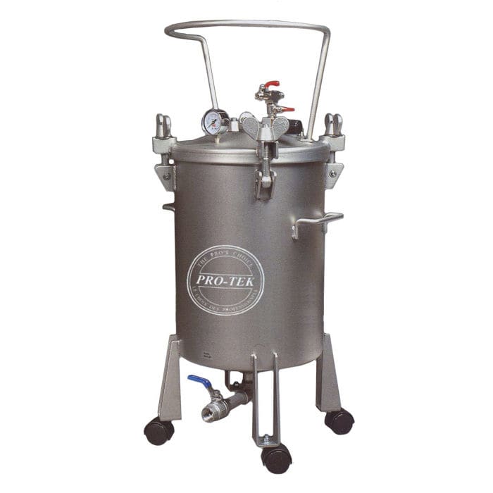 Paint tank - 7560-ESS - Pro-Tek - inox / pressure / with agitator