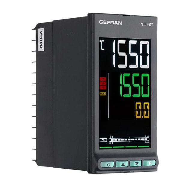 Temperature controller with LCD display - 1550 - GEFRAN - PID ...