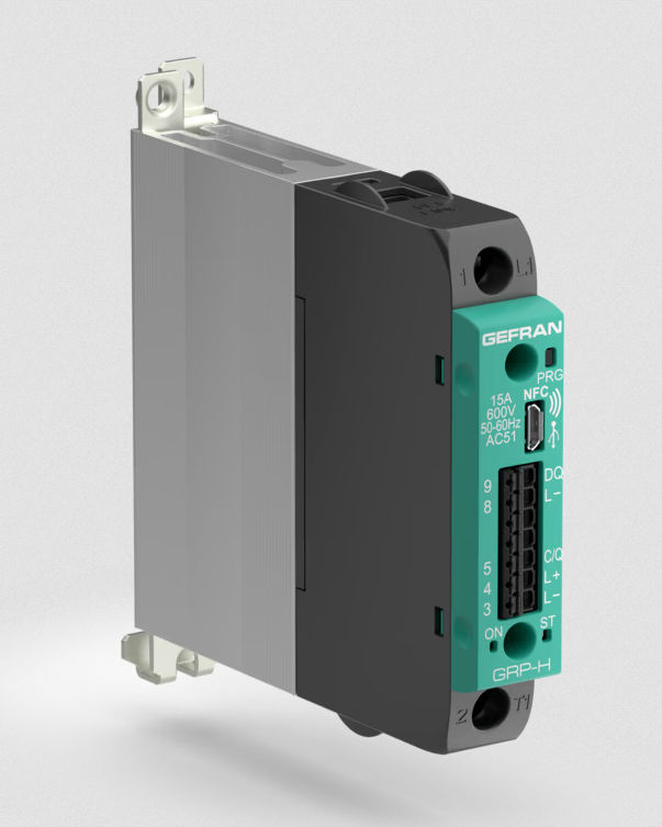 AC solid state relay - GRP-H - GEFRAN - compact / DIN rail / interface