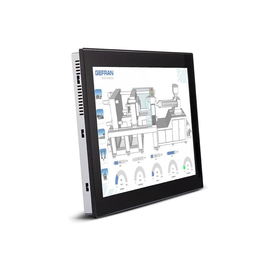 Multitouch screen panel PC - G-Mation V45 - GEFRAN - TFT LCD ...