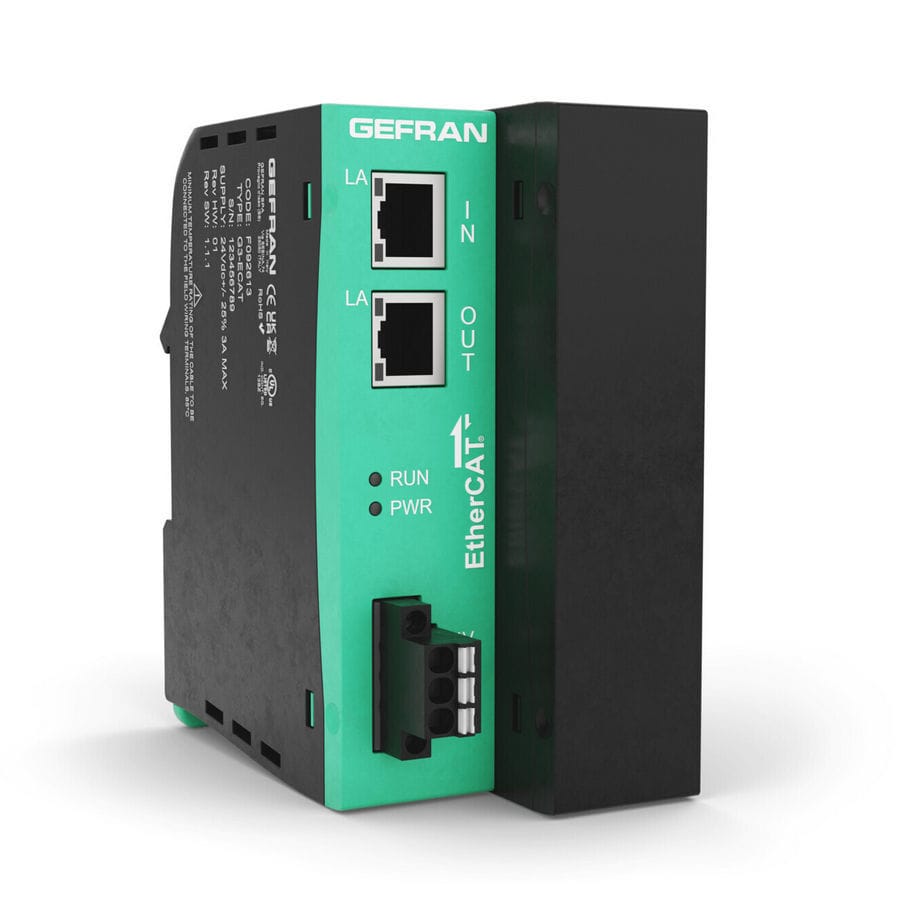 Communication bridge module - G3-ECAT - GEFRAN - Ethernet / EtherCAT / DIN rail