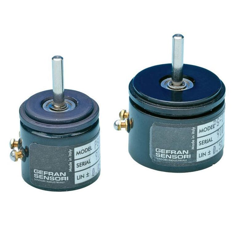 Rotary potentiometer - PS series - GEFRAN - manual / conductive plastic ...