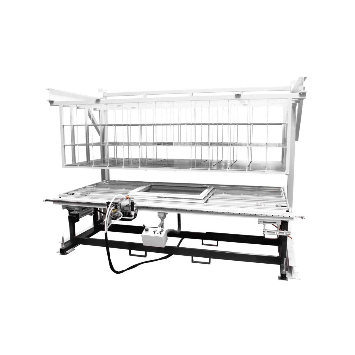 Window and door assembly bench - FM 30 series - ROTOX GmbH - sash