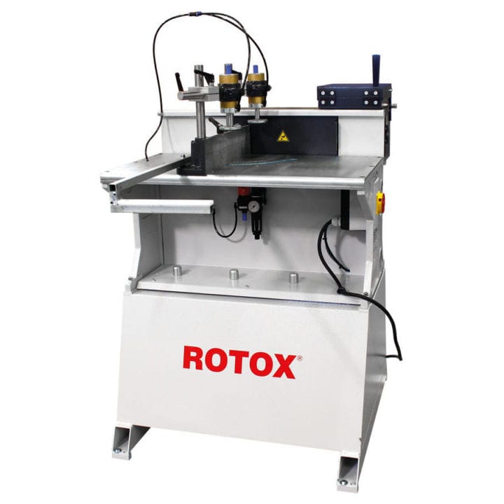 PVC end milling machine - SAF 166 - ROTOX GmbH - automatic / pneumatic