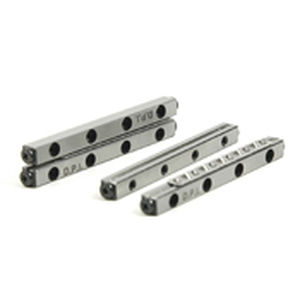 Slide rail - NB-2030 - DELTRON - stainless steel / crossed roller ...