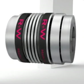 Bellows coupling - BK6 series - R + W Coupling Technology - flange