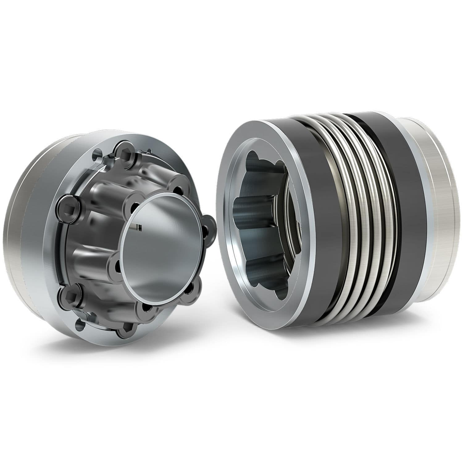 Bellows coupling - BK6 series - R + W Coupling Technology - shaft ...