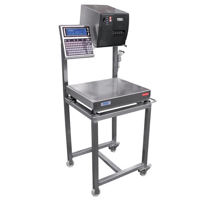 Manual weighing-labeling machine - ML-3000 - DIBAL, S.A.