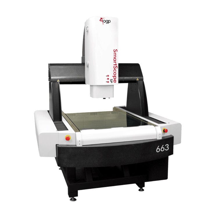 Optical measuring machine - SmartScope® SP 663 - Optical Gaging ...