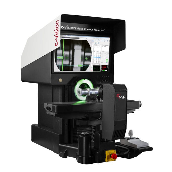 Horizontal profile projector - c-vision™ Benchtop - Optical Gaging ...