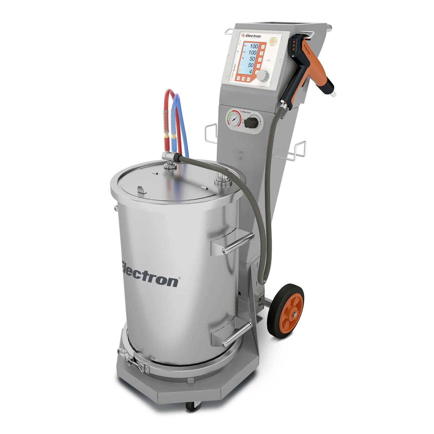 Powder coating machine with digital control - E-COAT MASTER series ...