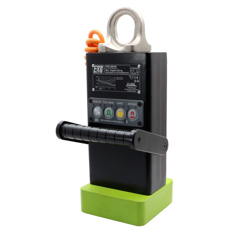 Electrically switched electro-permanent lifting magnet - FXE - Flaig ...
