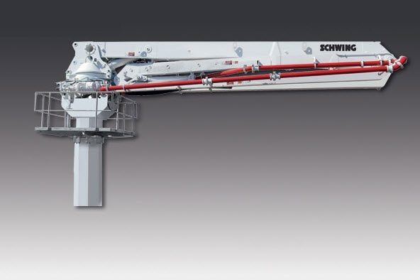 Concrete placing boom - SPB 35 - SCHWING GmbH