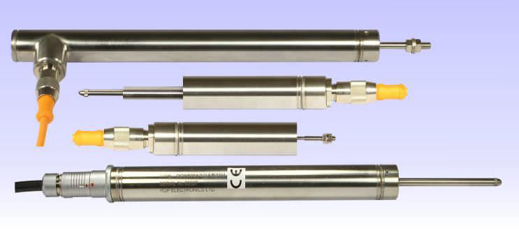 Linear displacement sensor - DCW series - RDP Electronics - DC LVDT / analog / metal