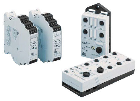 DIN rail-mounted terminal block - IDEC - I/O module / feed-through