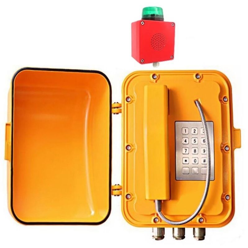 VoIP telephone - TAD02 - A2S Advanced Safety Solutions - SIP / PoE / IP66