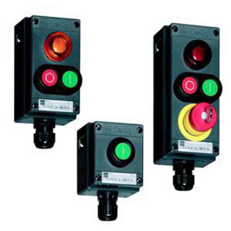 3-button pendant station - 8040 - A2S Advanced Safety Solutions - IP65 ...