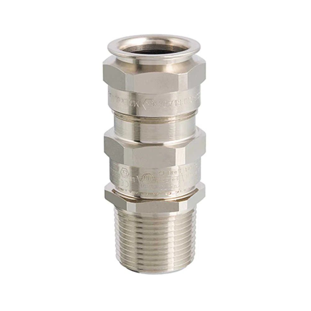 Nickel-plated brass cable gland - A2S Advanced Safety Solutions - IP66 ...