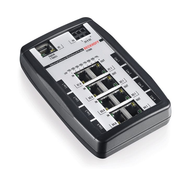 Unmanaged switch - ET2000 - Beckhoff Automation - 8 ports / ProfiNet ...