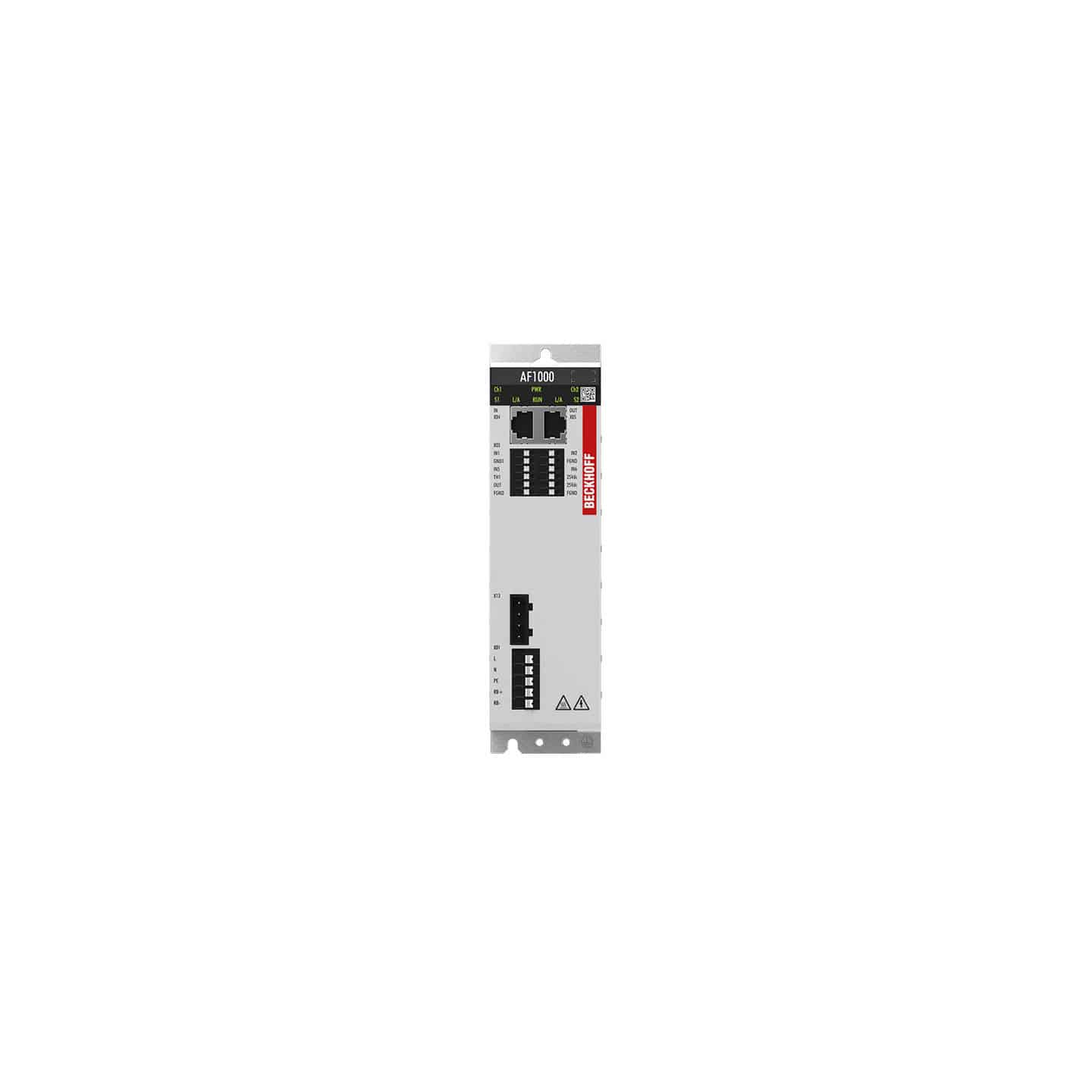 Single-phase variable frequency drive - AF1107-1 series - Beckhoff ...