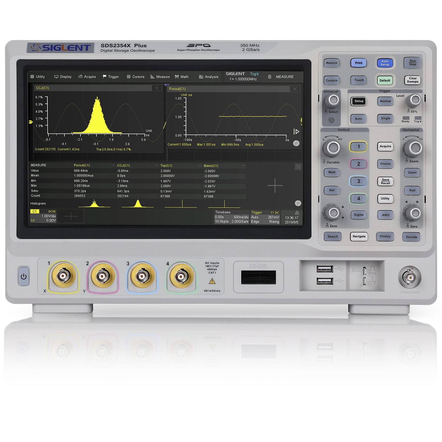 Digital oscilloscope - SDS2000X Plus series - Siglent Technologies Co ...