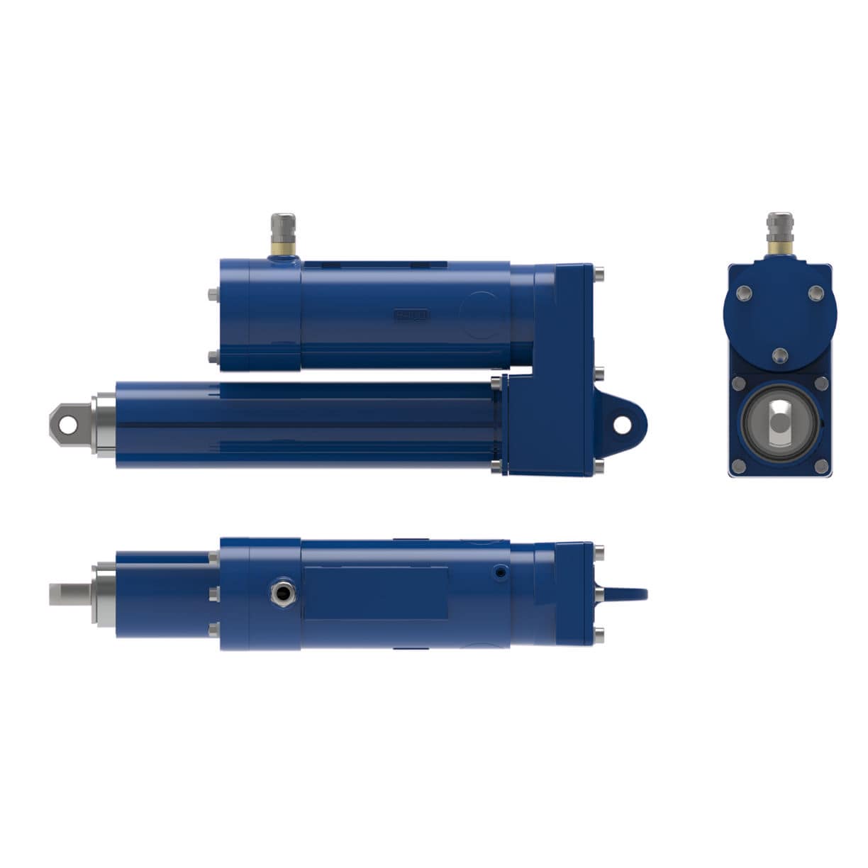 Compact cylinder - T6C4 - 1483 series - RACO - electric / DC / synchronous