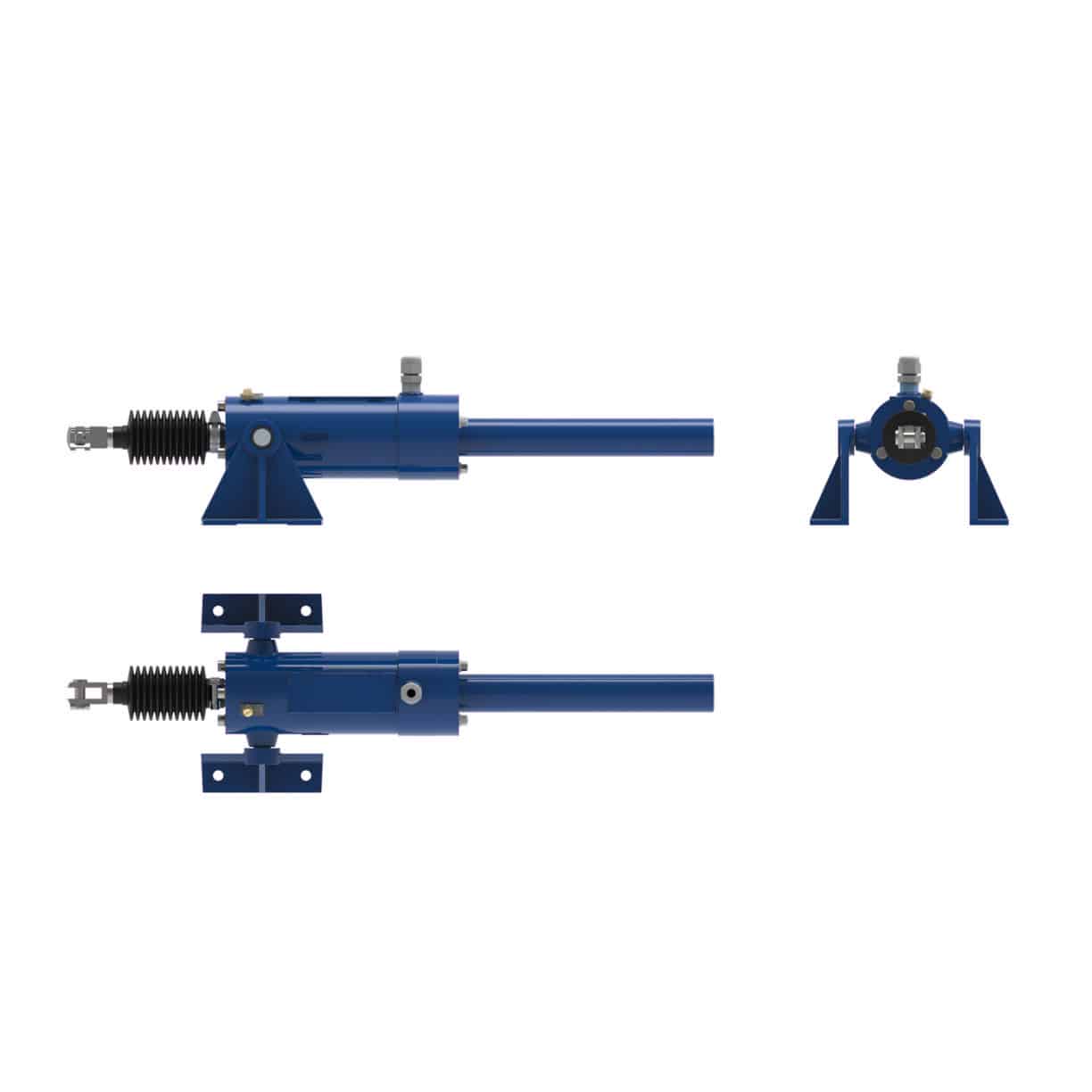 Compact cylinder - T1A2 - 1485 series - RACO - electric / synchronous ...