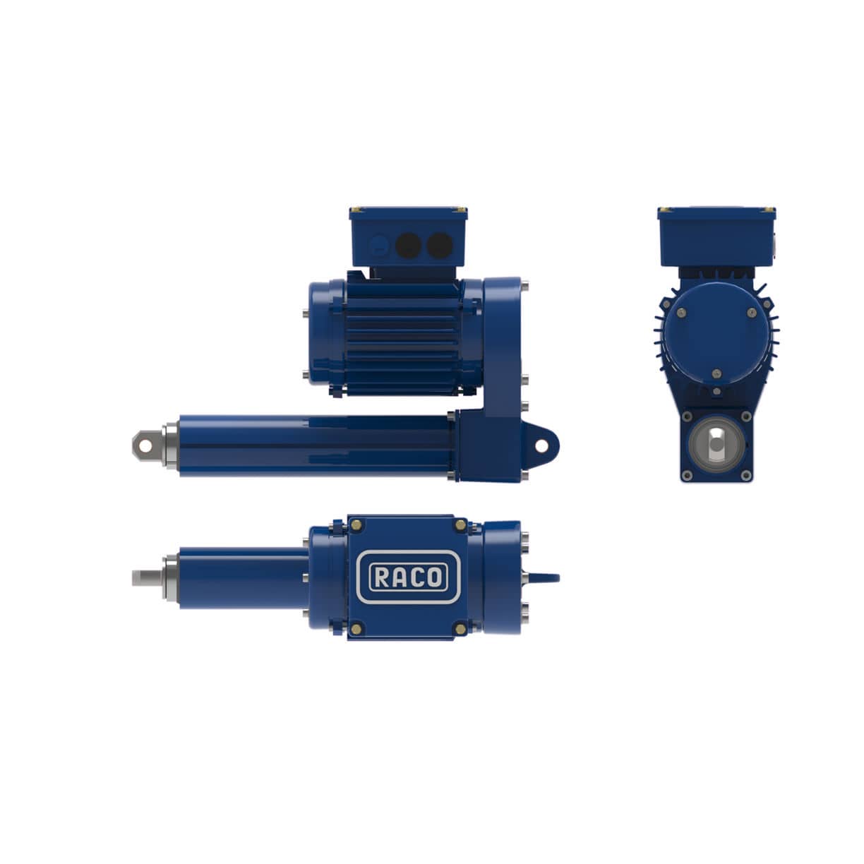 Compact cylinder - K6C4-105 - 1483 series - RACO - electric / DC / robust