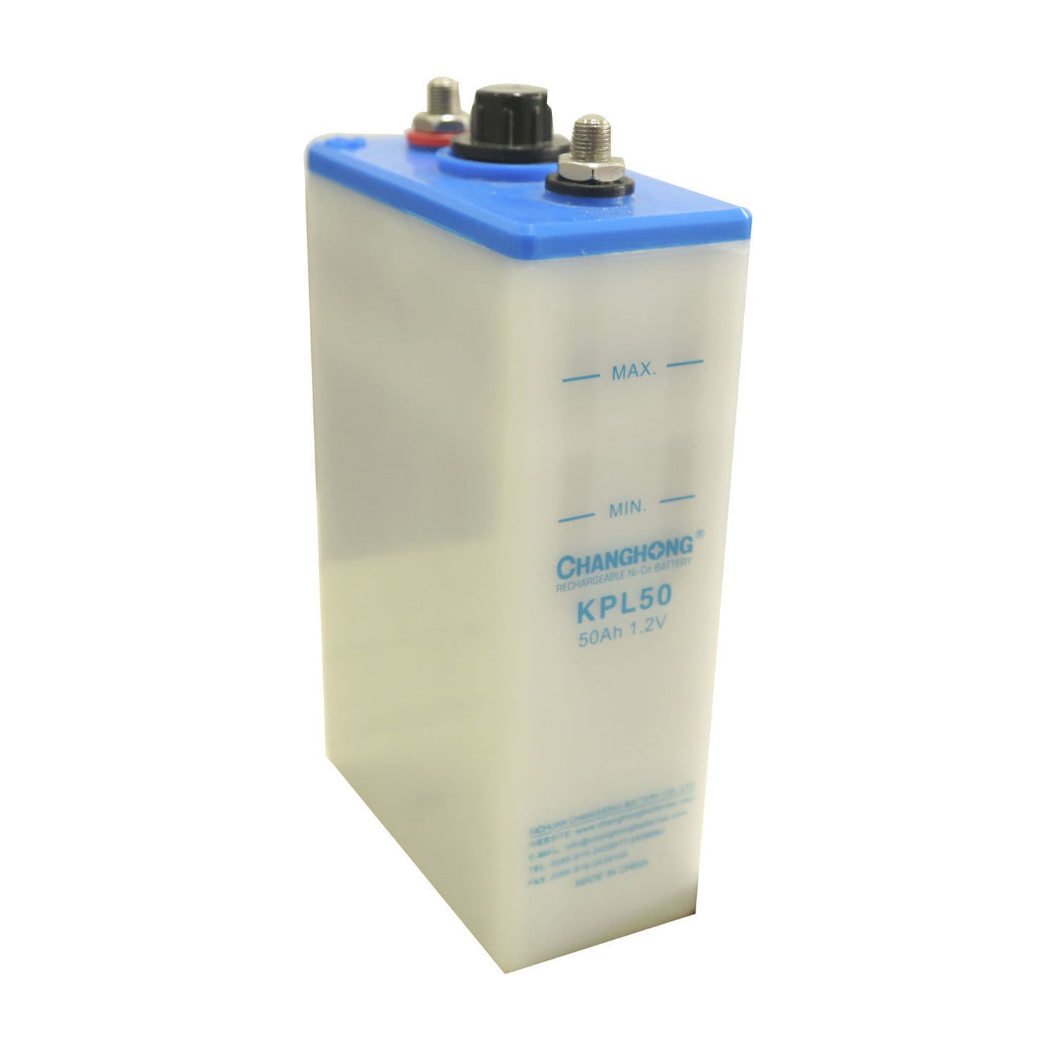Ni-Cd battery - KPL50 - SICHUAN CHANGHONG BATTERY CO., LTD. - prismatic ...