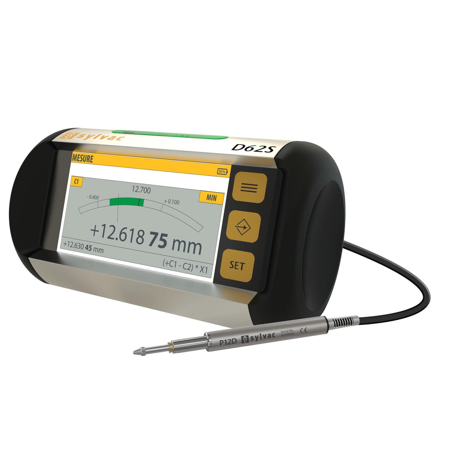 Metrology display - D62S - SYLVAC - LCD / for sensors / precision