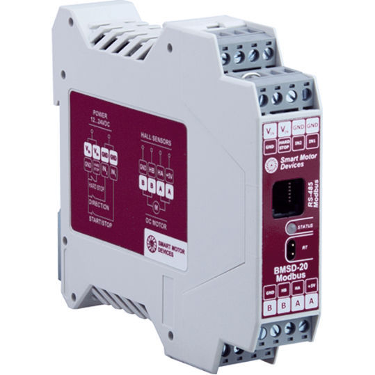 Modbus motor controller - BMSD-20ModBus - Smart Motor Devices - brushed ...