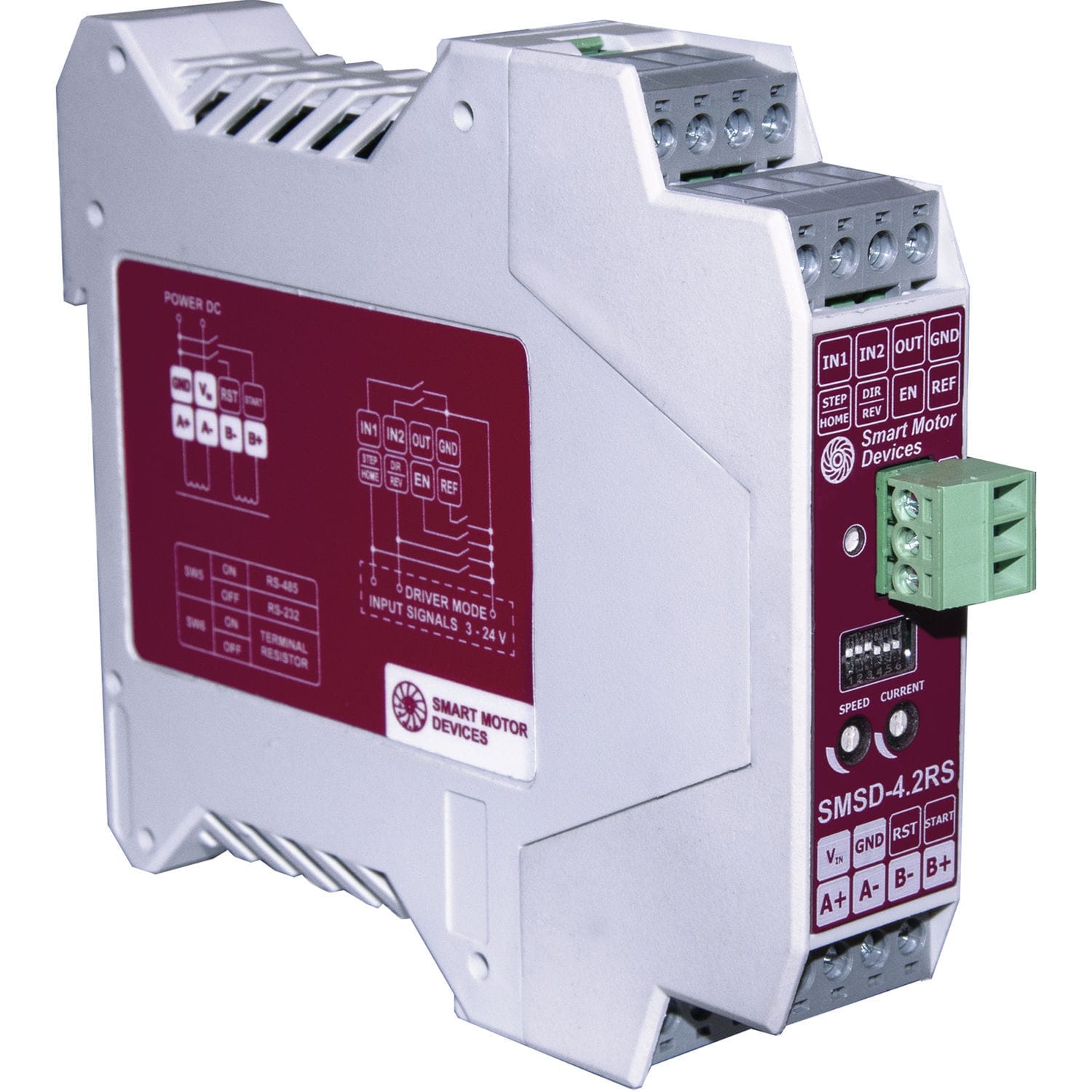 Programmable motor controller - SMSD-4.2RS - Smart Motor Devices ...