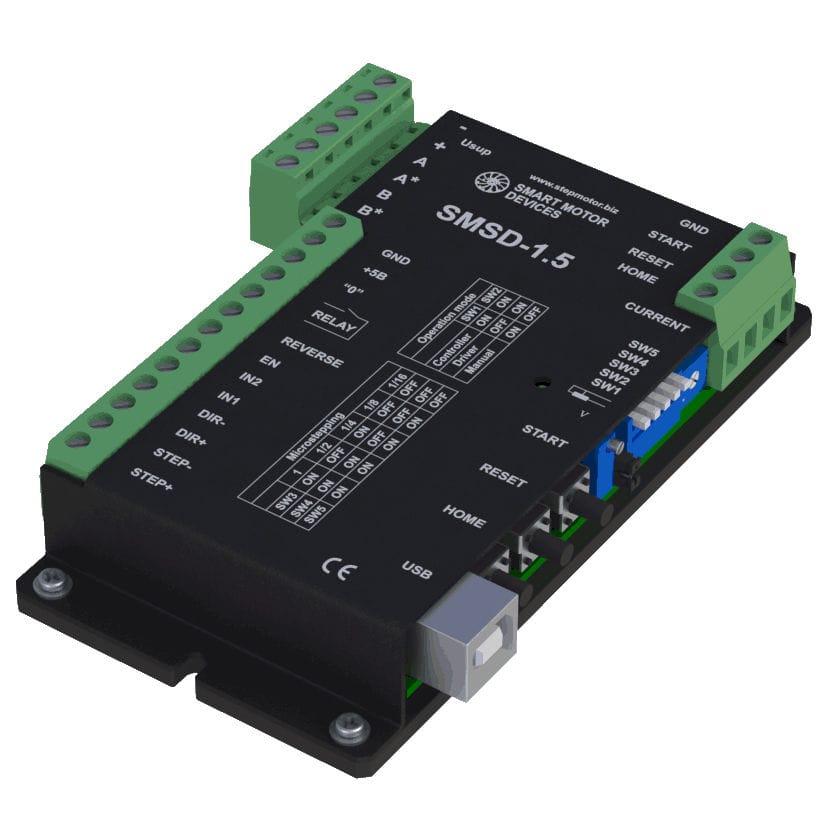 Programmable motor controller - SMSD-1.5 - Smart Motor Devices ...